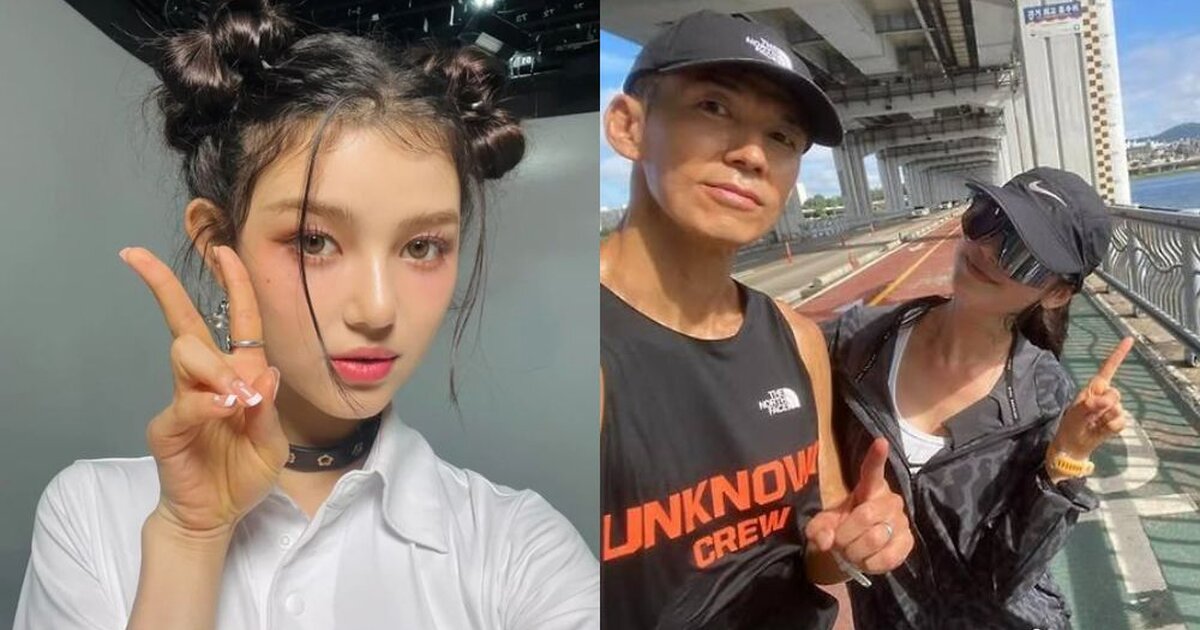 NewJeans' Danielle spotted jogging at Han River with Sean during hiatus ...