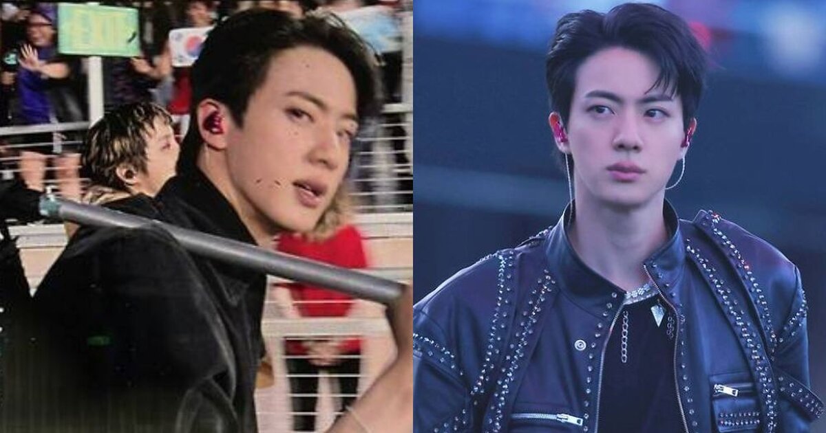 BTS's Jin takes over Stanford with viral flag moment and powerful live ...